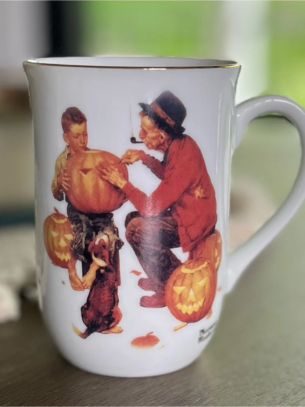 Norman Rockwell | Dining | Vintage 98 Norman Rockwell Grand Pals Four ...